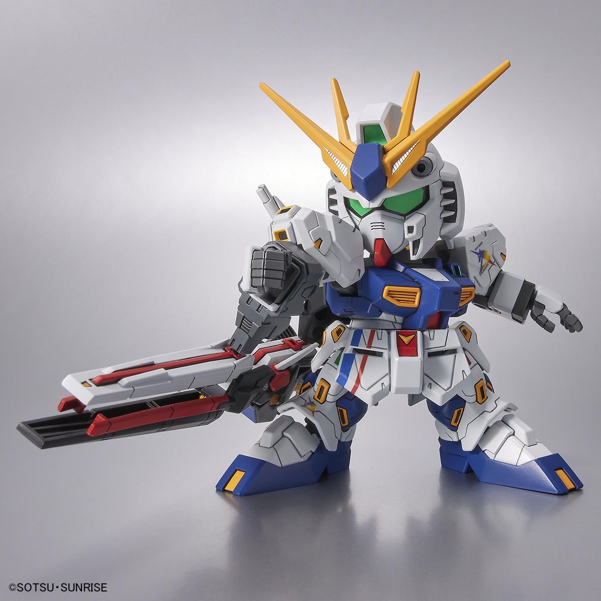 SD BB Gundam Fukuoka Limited Rx-93ff Nu Gundam Side F - LIB Gunpla