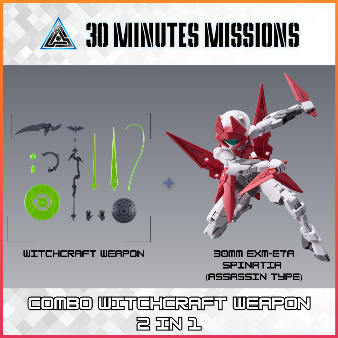 30MM 1/144 Spinatia - Assassin Type - LIB Gunpla