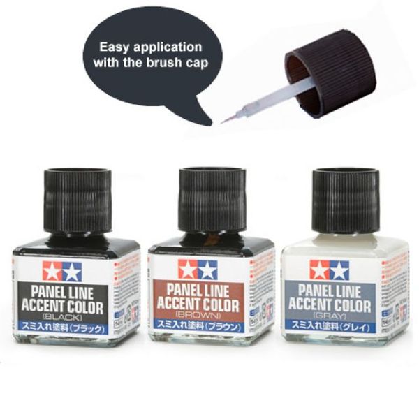 Tamiya Panel Line Accent Color - LIB Gunpla