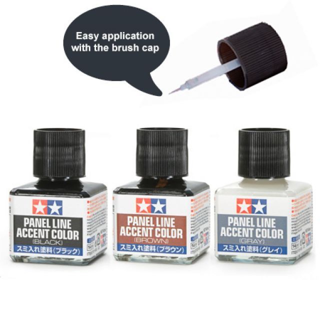 Tamiya Panel Line Accent Color - LIB Gunpla