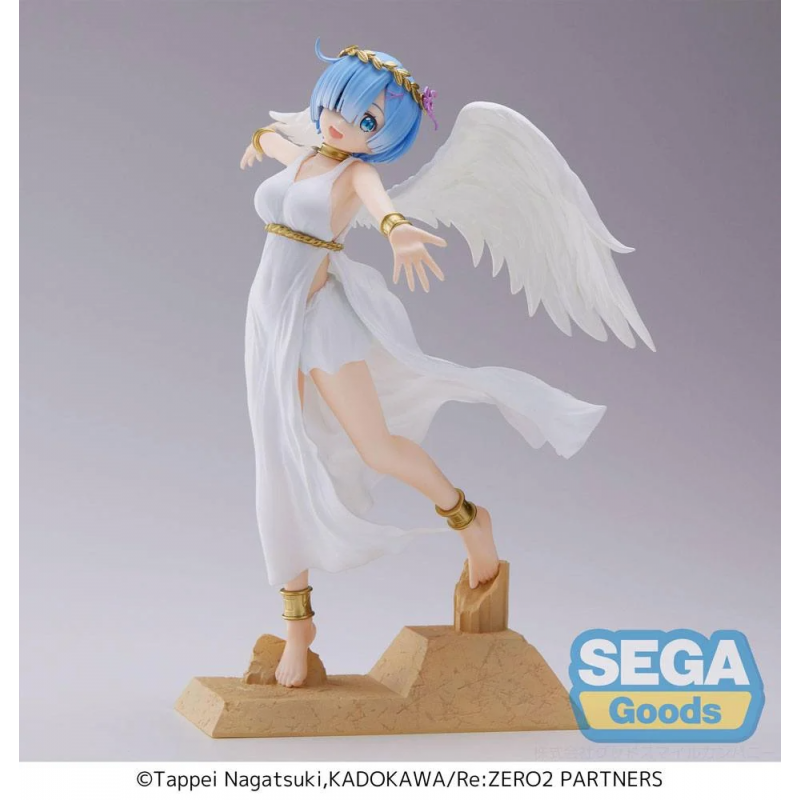Figure Sega Re: Zero Rem Luminasta Oni Tenshi Ver - LIB Gunpla