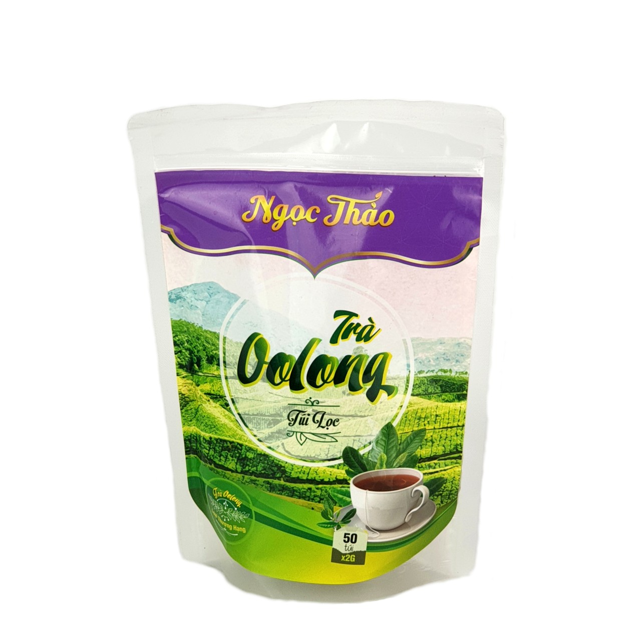 Gói Trà Oolong Túi Lọc Ngọc Thảo - 50 túi Ngọc Thảo Đà Lạt