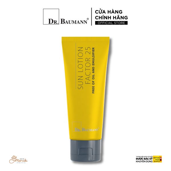 [DR.BAUMANN] CHỐNG NẮNG SUN LOTION FACTOR 25 – Meraki Medi