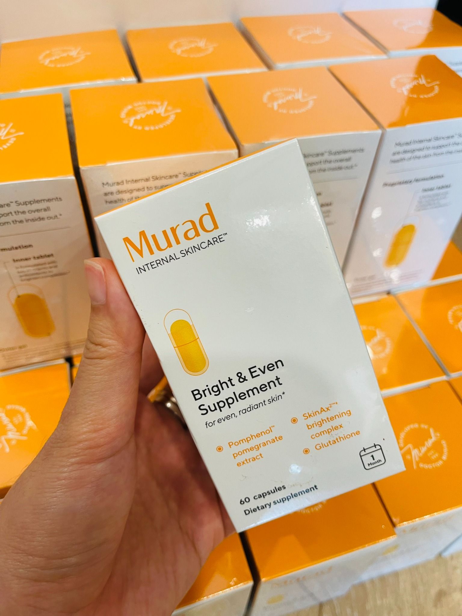 Viên Uống Chống Nắng Sáng Da Và Chống Oxy Hoá Bright & Even Supplement – Meraki Medi
