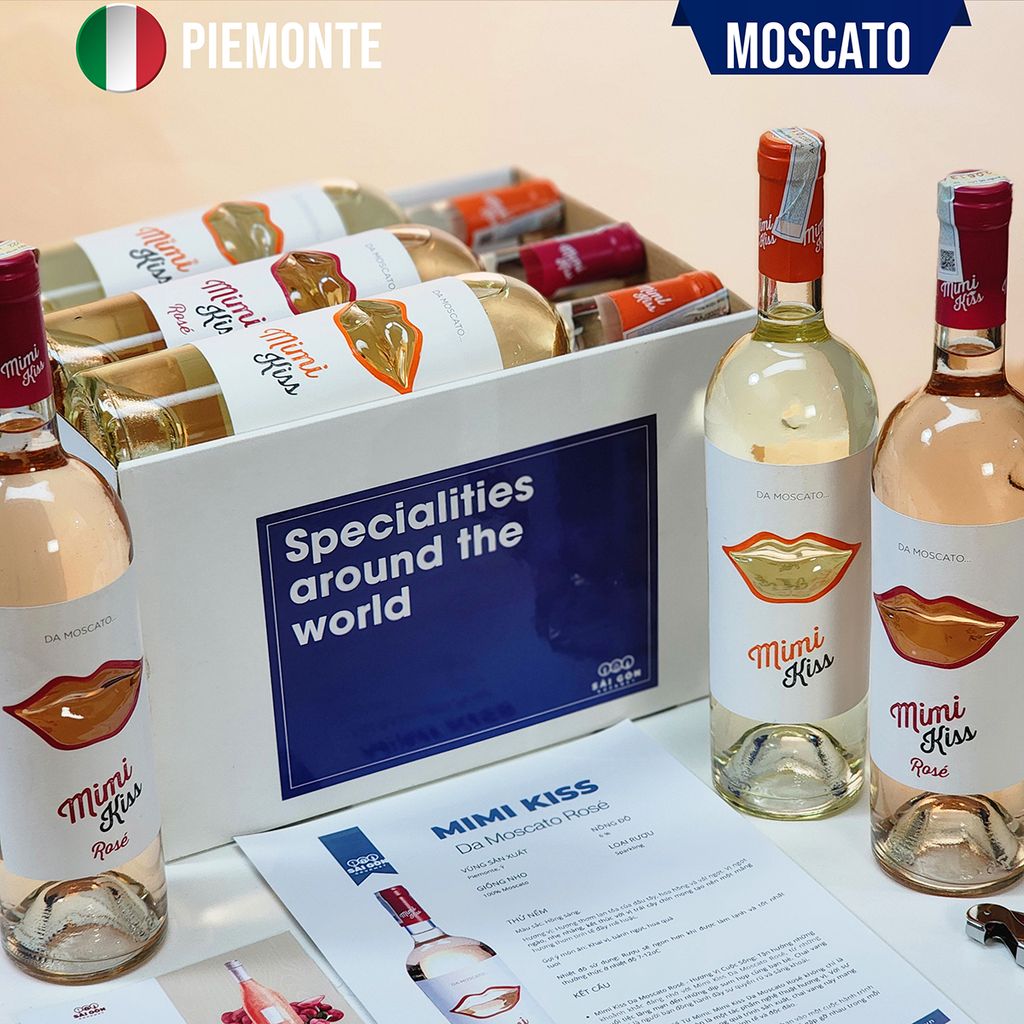 MIMI KISS DA MOSCATO 6% - BOX 6 – SaigonGourmet