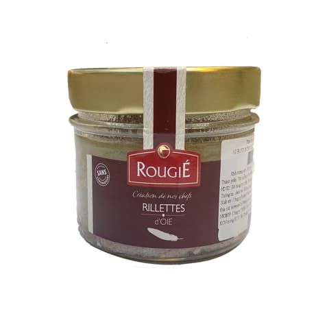 Pate thịt ngỗng Rougié - Rillettes D'oie 180g – SaigonGourmet