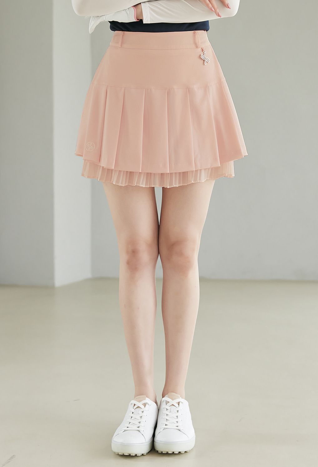 Gp3006gchiffon Mix Culotte Skirt Xexymix