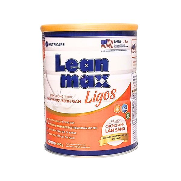Sữa bột Lean Max Ligos - 900gr ( dinh dưỡng hiệu quả cho người bệnh ga ...