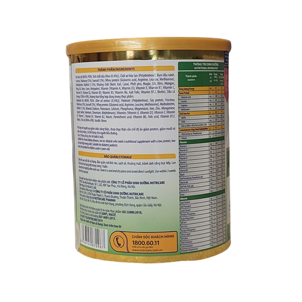 Sữa bột Lean Max Rena Gold 1 - 900gr ( dinh dưỡng cho bệnh nhân suy th ...