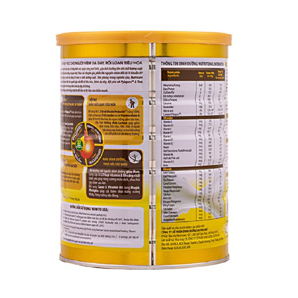 Sữa bột NutriCare GASTRO - 900gr ( dinh dưỡng y học dành cho người đau – Ruby Mart