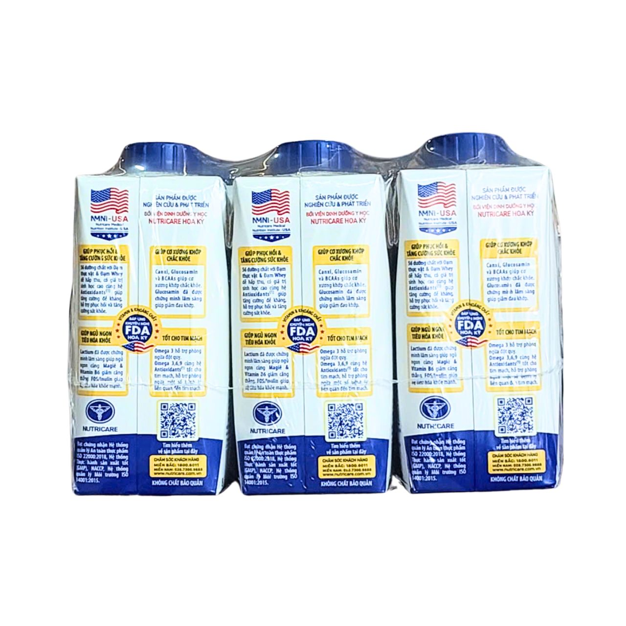 Lốc 6 hộp Nutricare Gold 200ml - Thùng 18 hộp - Dinh dưỡng cho người l – Ruby Mart