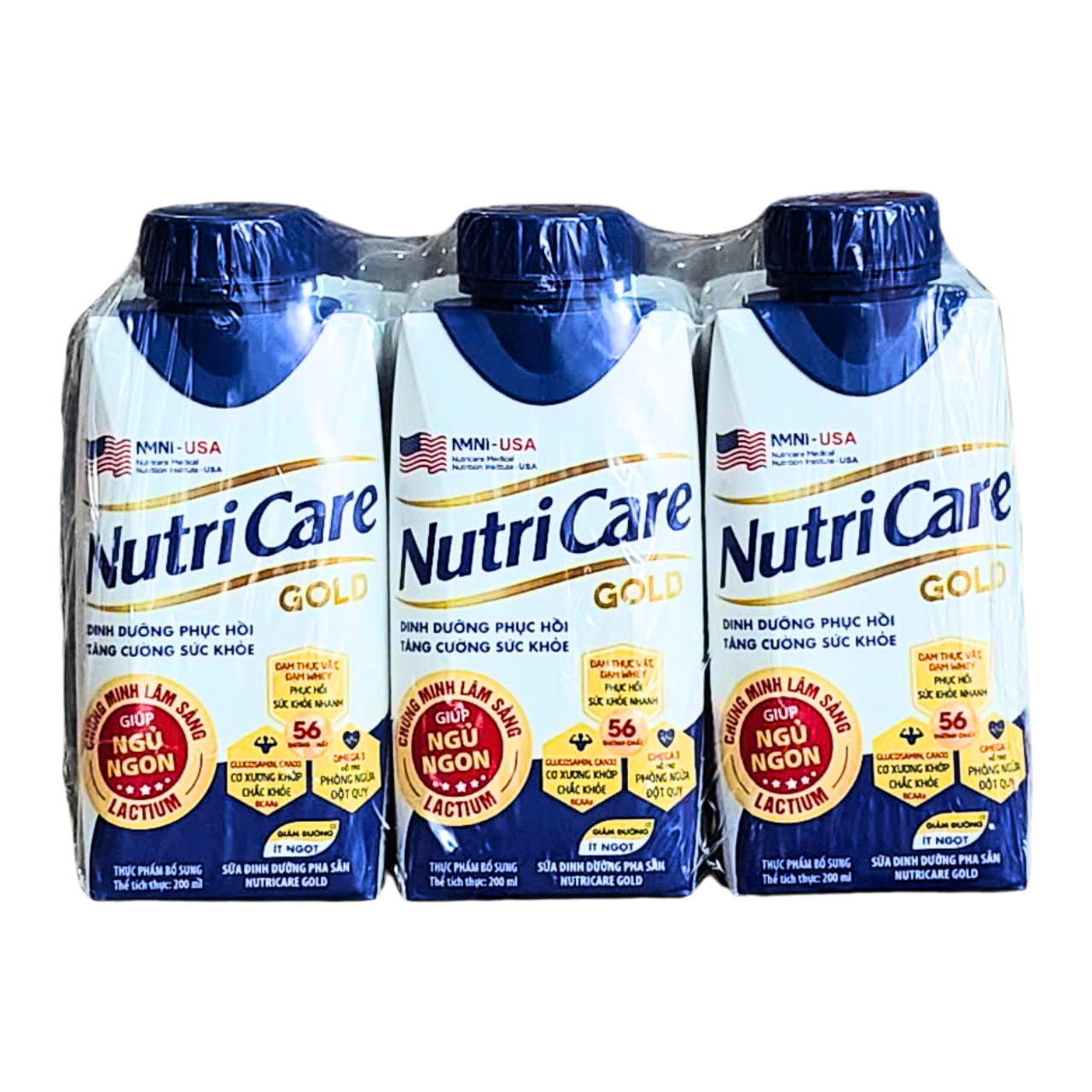 Lốc 6 hộp Nutricare Gold 200ml - Thùng 18 hộp - Dinh dưỡng cho người l – Ruby Mart