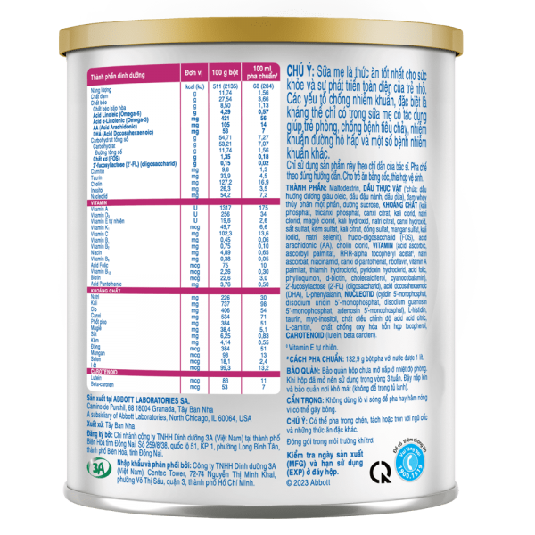 Sữa bột Similac Total Comfort 0+ (HMO) 360g (0-12 tháng) – Ruby Mart