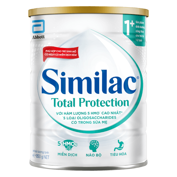 Sữa bột Similac Total Protection 1+ 850g - Cho bé 1 -2 tuổi. (Mẫu mới ...