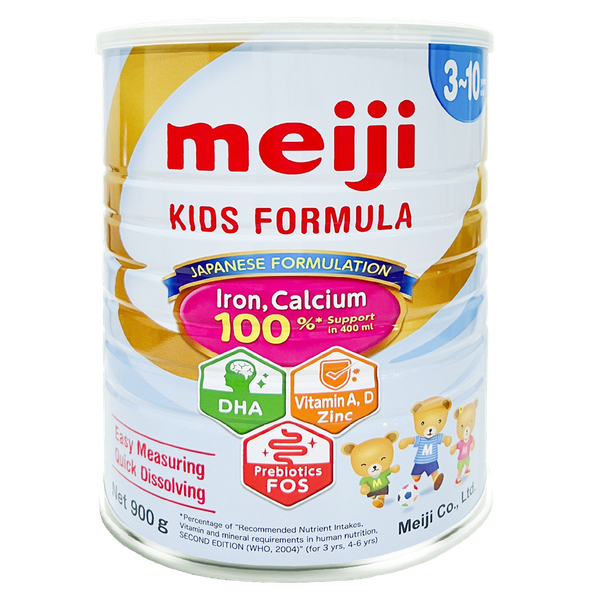 Sữa bột Meiji Kids Formula Nhập Khẩu Cho Bé 3 -10 Tuổi Lon 900g – Ruby Mart