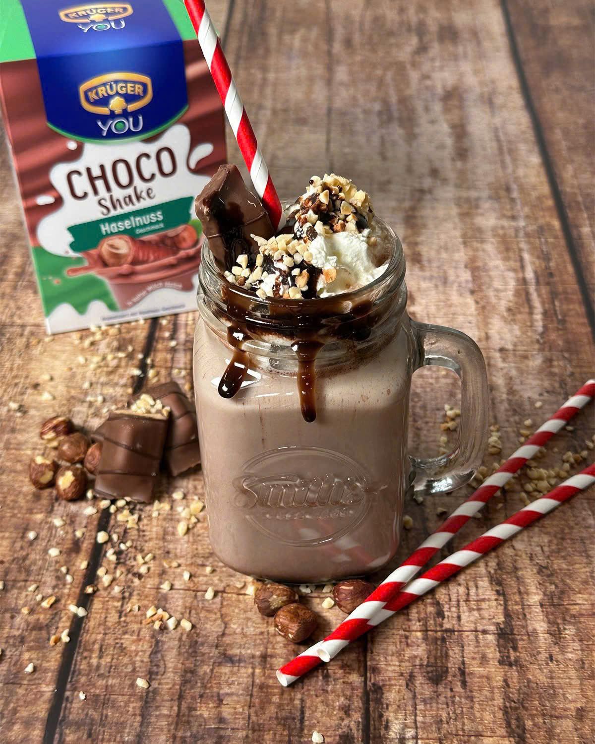 Bột choco hòa tan Krüger You Choco Shake Đức 144g