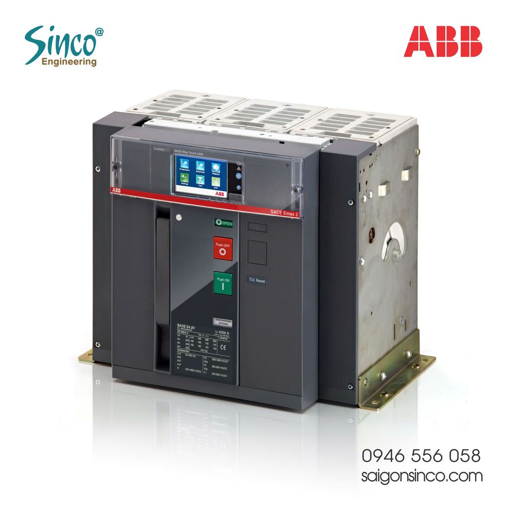 Máy cắt không khí ACB - Emax2- 3P - Loại di động (Withdrawable type) – saigonsinco.com