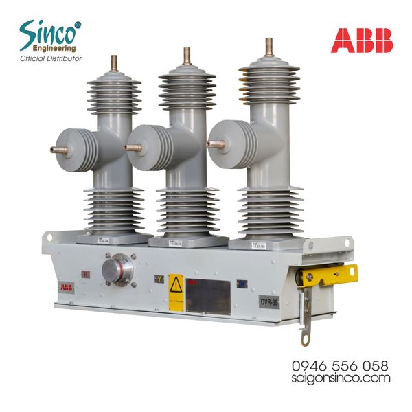 Máy cắt tự đóng lặp lại chân không ba pha Recloser OVR ABB ...