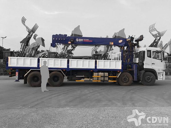 Xe cẩu tự hành 15 tấn Dongyang SS3506 – Công ty Chuyên dùng Việt Nhật