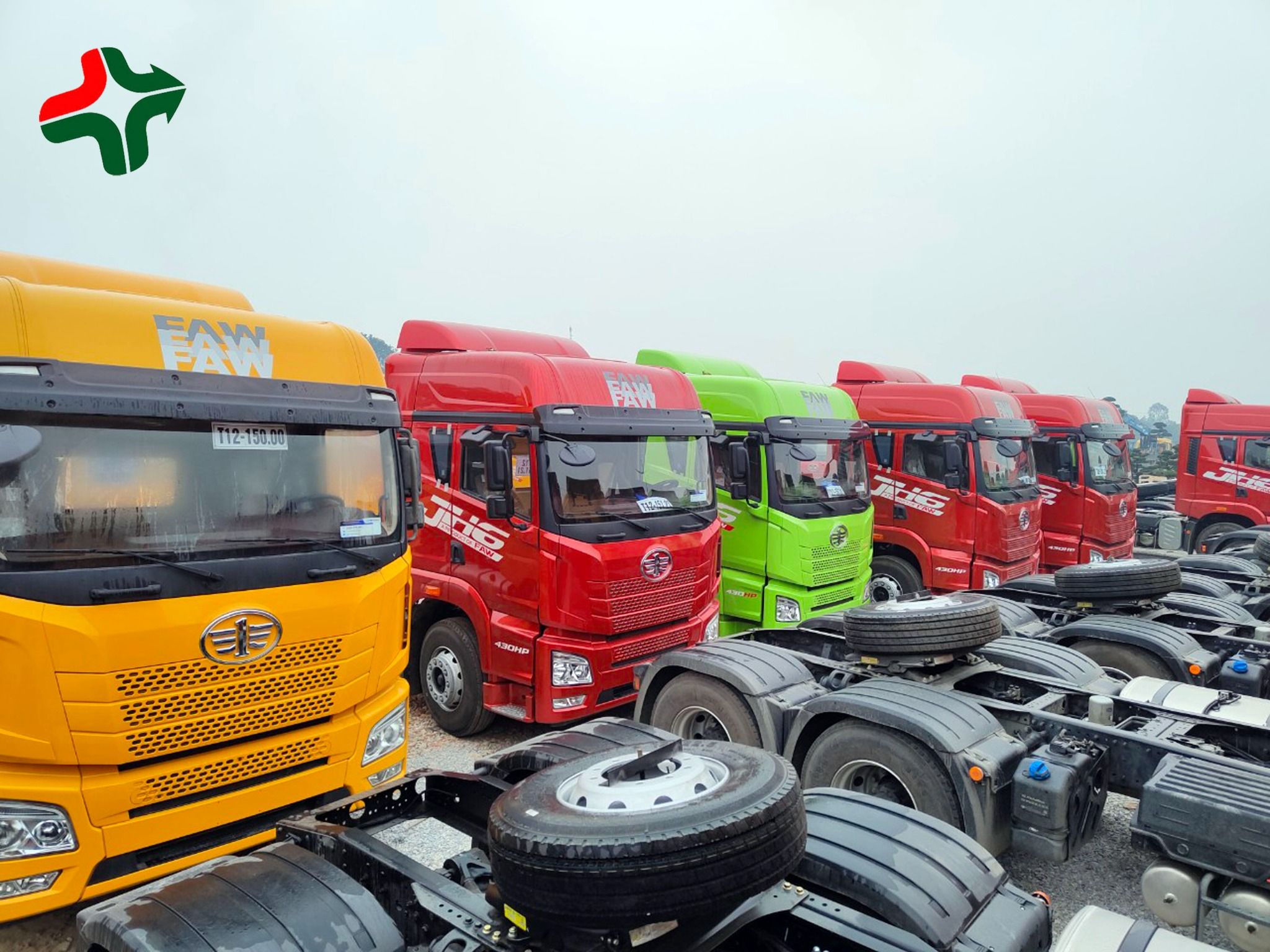 Đầu kéo Faw 2 cầu JH6 430PS - Siêu xe tải nặng Trung Quốc – Công ty Chuyên dùng Việt Nhật