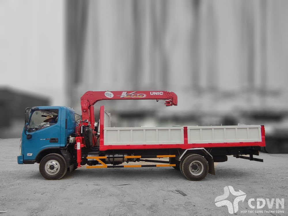 Xe tải Thaco gắn cẩu Unic URV344 - Ước mơ khởi nghiệp – Vietnhatcorp.net