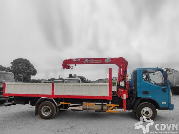 Xe tải Thaco gắn cẩu Unic URV344 - Ước mơ khởi nghiệp – Công ty Chuyên ...