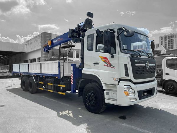 Xe Tải gắn Cẩu 8 Tấn Dongfeng N270 và Cẩu Dongyang SS2036: Hiệu Suất Ư ...