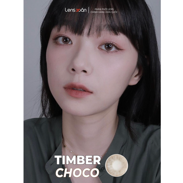 Kính áp tròng Timber Choco hãng B.S.Cor - Lens choco ánh sữa