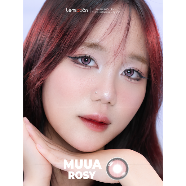 Lens 1 tháng Muua Rosy - MYFiPN | Tone hồng cánh hoa hồng khô pastel