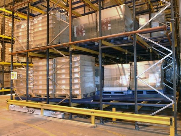 Push back rack – INDUSTRIAL RACKING SYSTEM