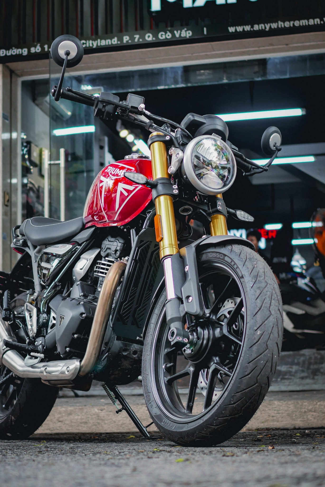 Che két nước Triumph Speed 400/Scrambler 400 | Talisman Performance ...
