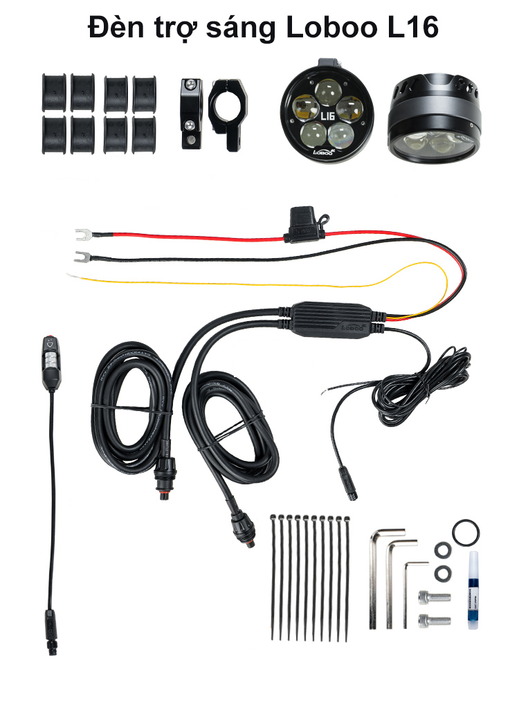 Đèn trợ sáng Loboo L16 chính hãng (Bảo hành 12 tháng) – Anywhere Man