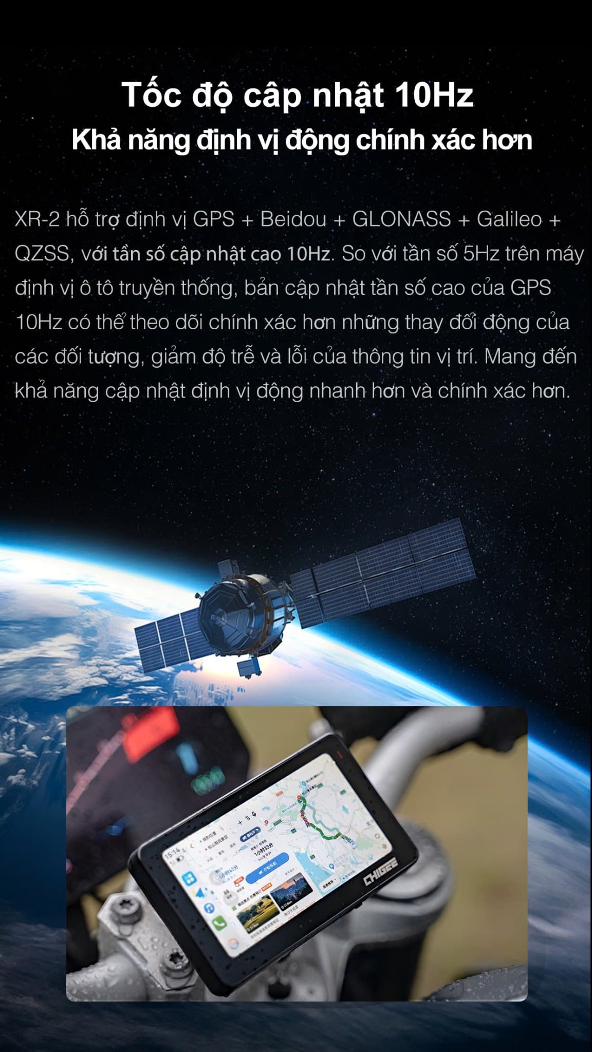 Màn hình dẫn đường Apple Carplay cho xe PKL Chigee XR-2 – Anywhere Man