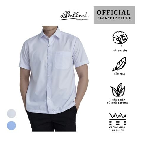 Áo sơ mi nam ngắn tay cao cấp BELLUNI – Belluni