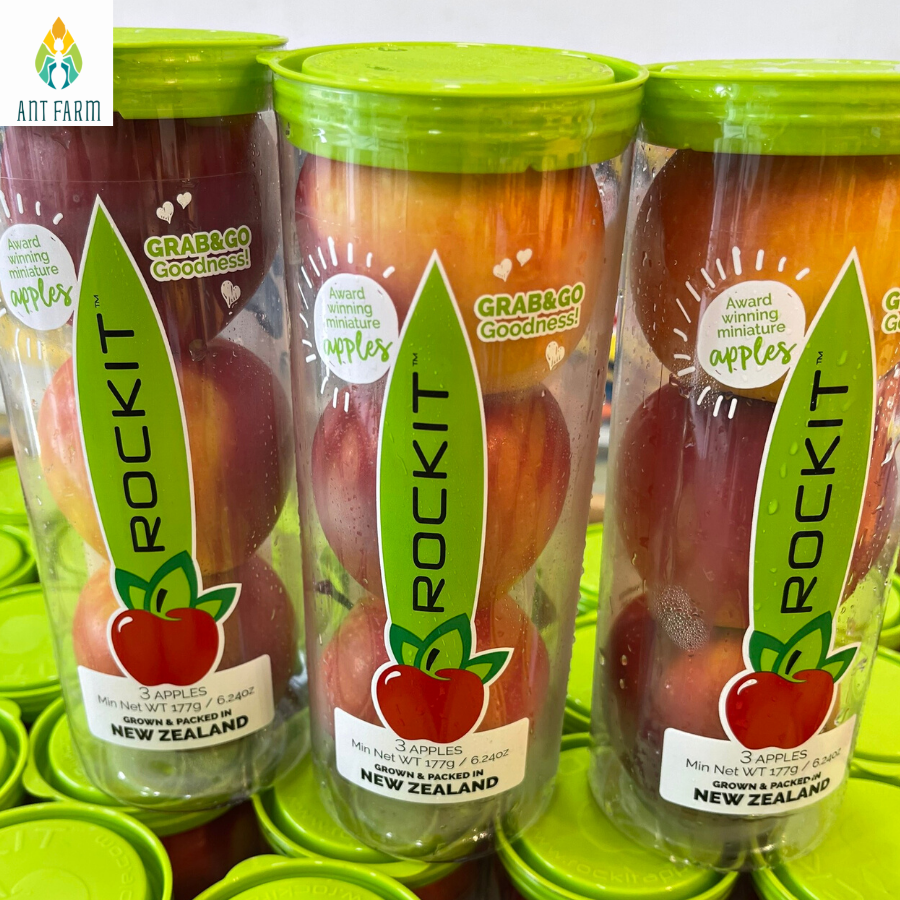 New Zealand Rockit Apples Tube of 3 apples – Ant Farm