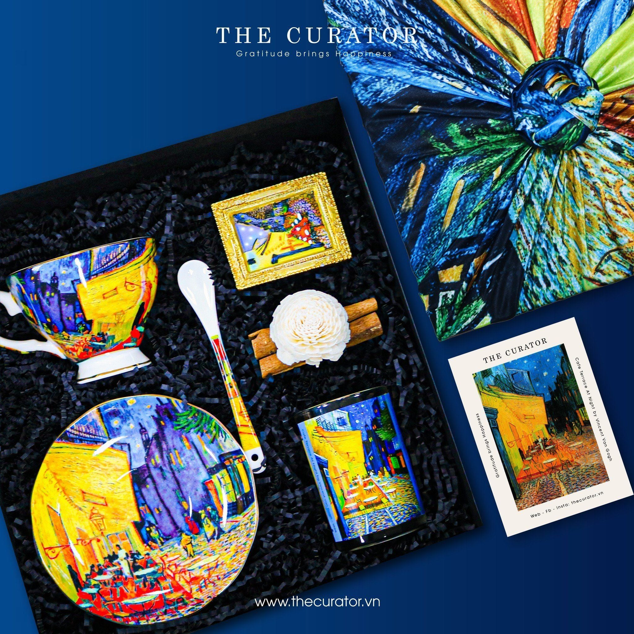 Cafe Terrace at night masterpiece – The Curator