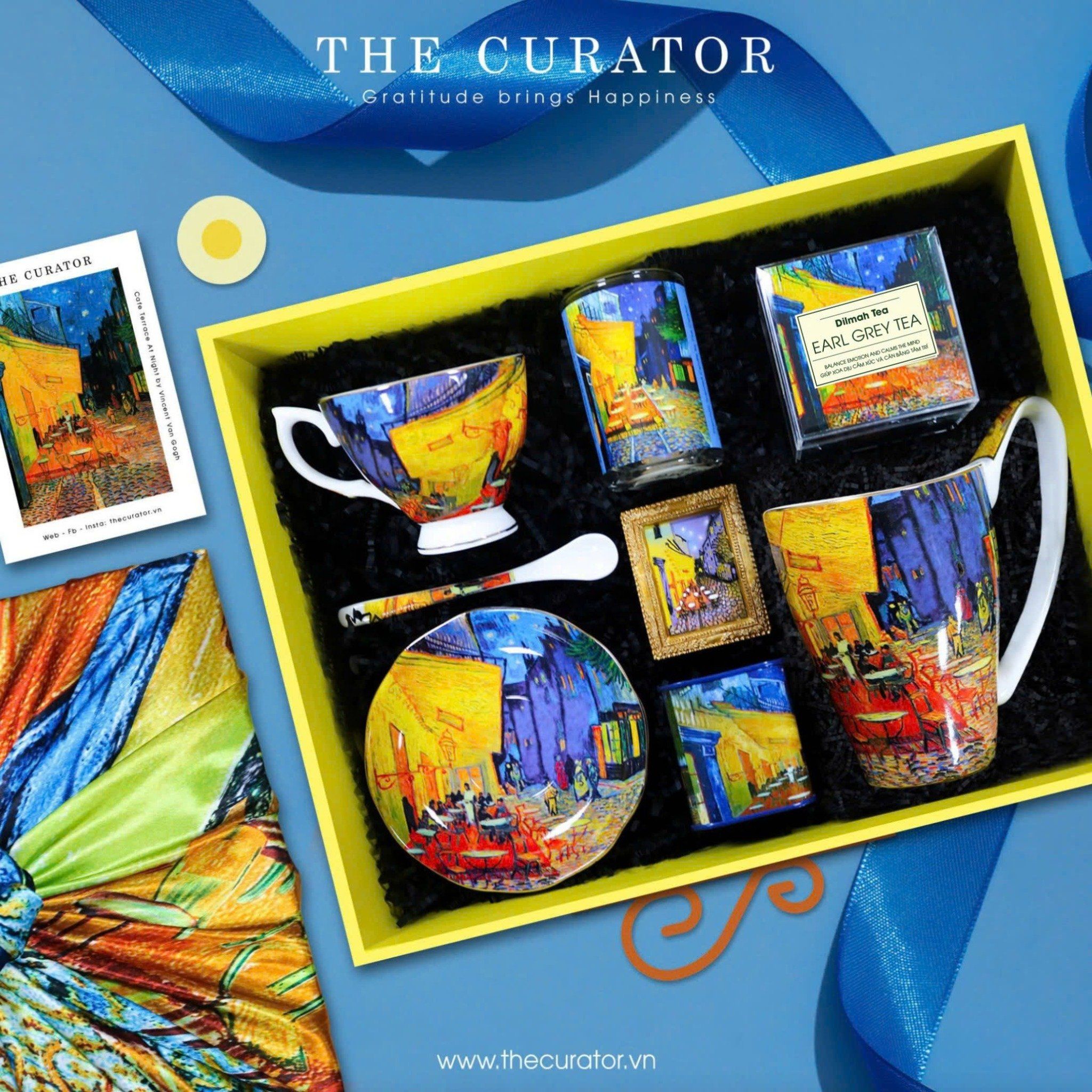 Cafe Terrace at night masterpiece collection – The Curator