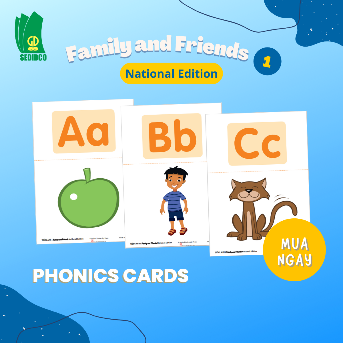 Phonics Cards - Tiếng Anh 1 Family and Friends National Edition ...