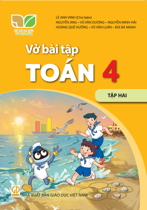VBT Toán 4, Tập 2 - Kết nối tri thức với cuộc sống – Phương Nam Retail