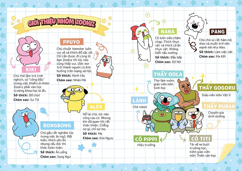 Combo Zookiz và trường khoa học bí ẩn (3 tập) (Tặng kèm Sticker + Thướ ...