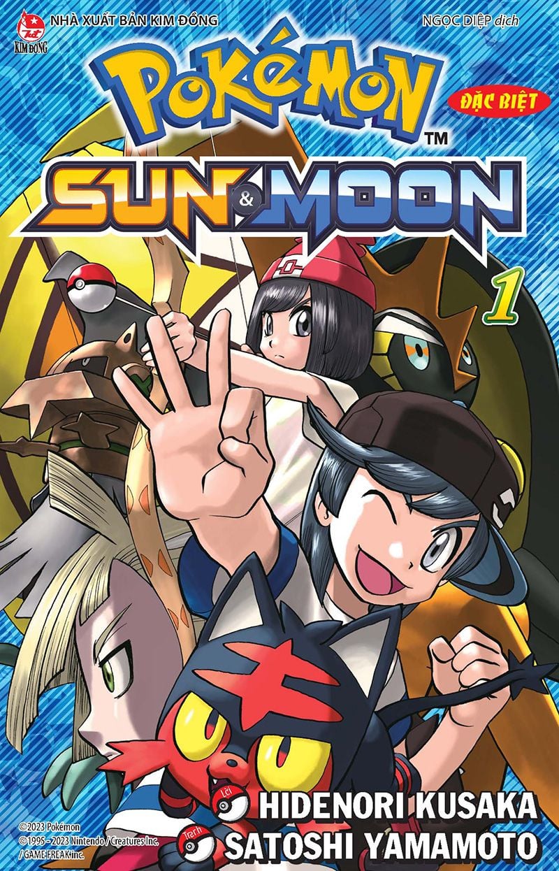 Boxset Pokemon Special Sun & Moon (6 tập) – Nhà xuất bản Kim Đồng