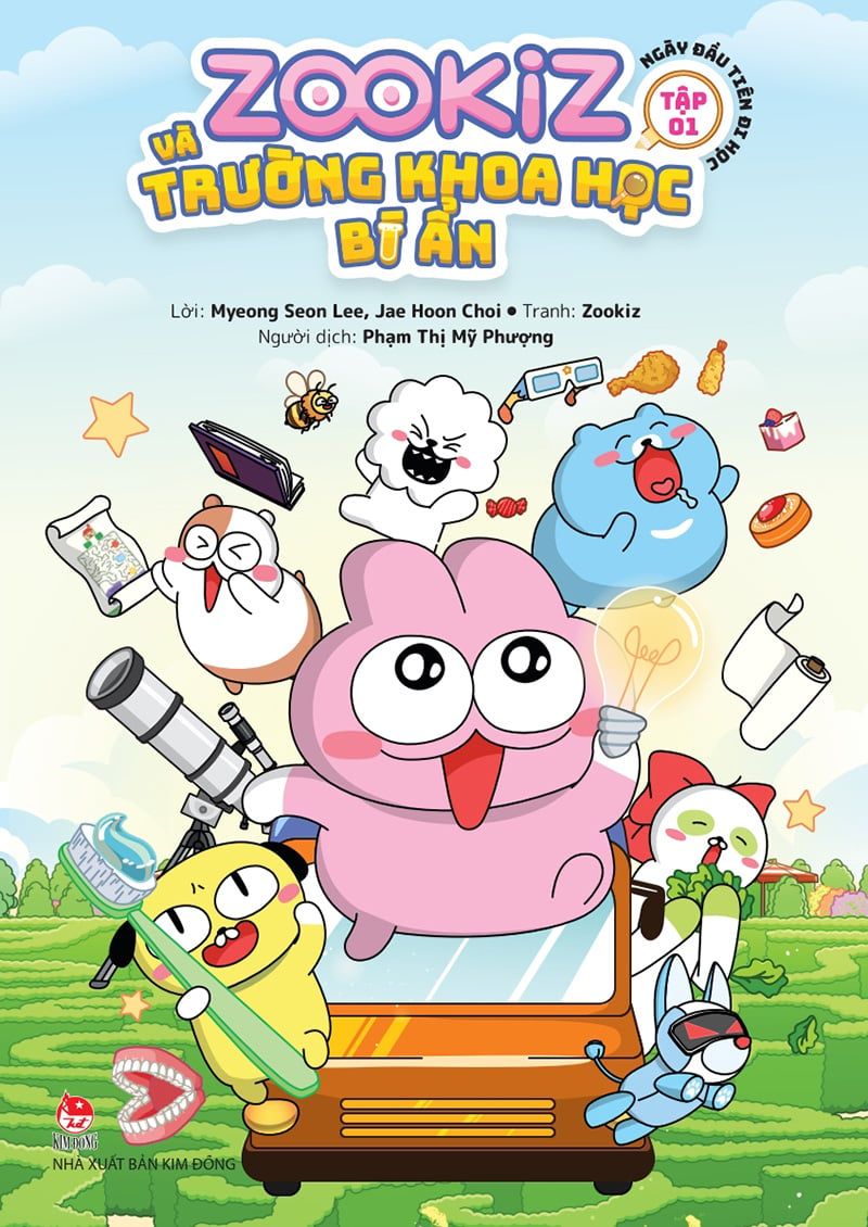 Zookiz và trường khoa học bí ẩn - Tập 1 - Ngày đầu tiên đi học (Tặng k ...