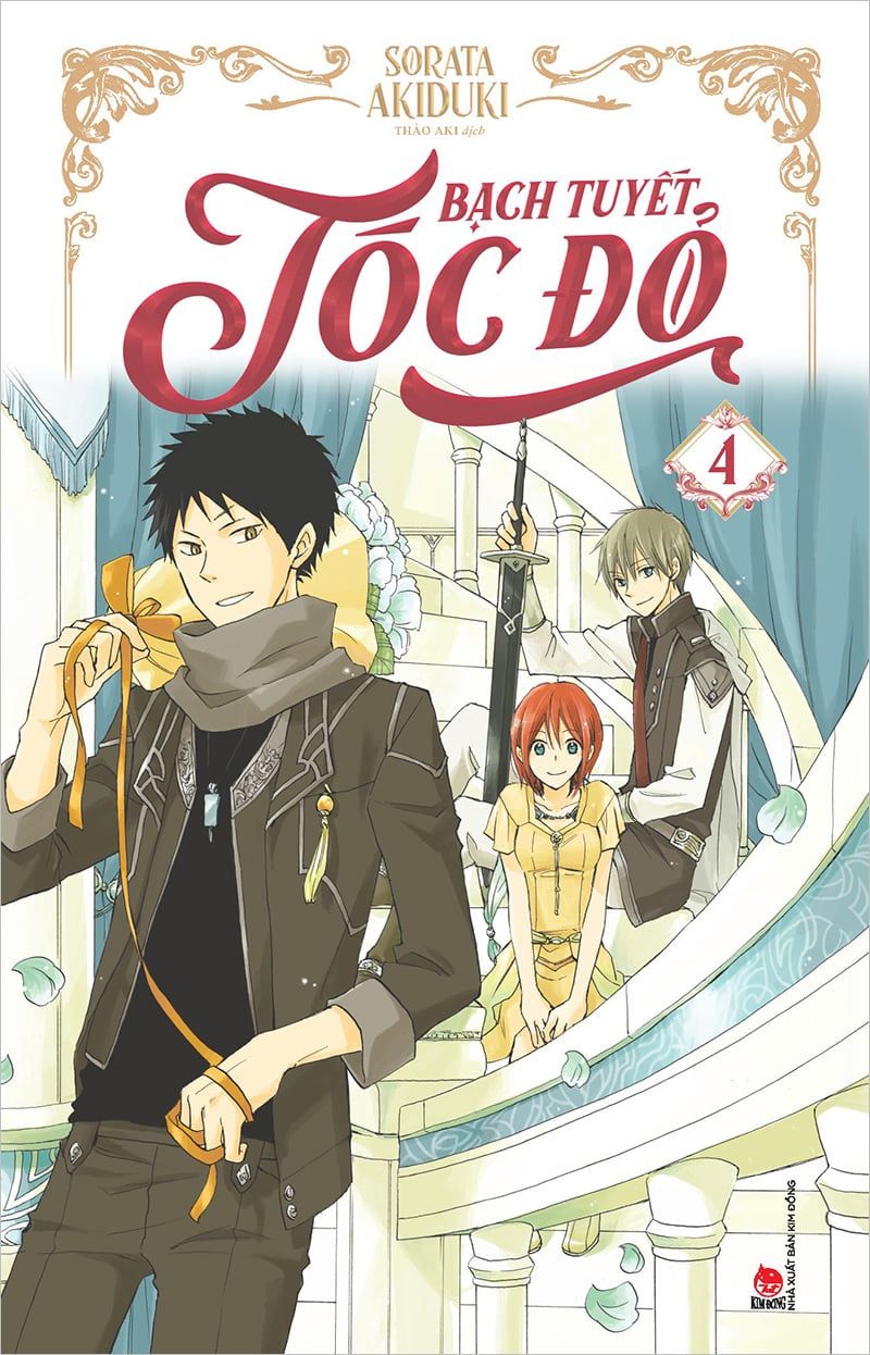 Bạch tuyết tóc đỏ - Tập 4 – Nhà xuất bản Kim Đồng