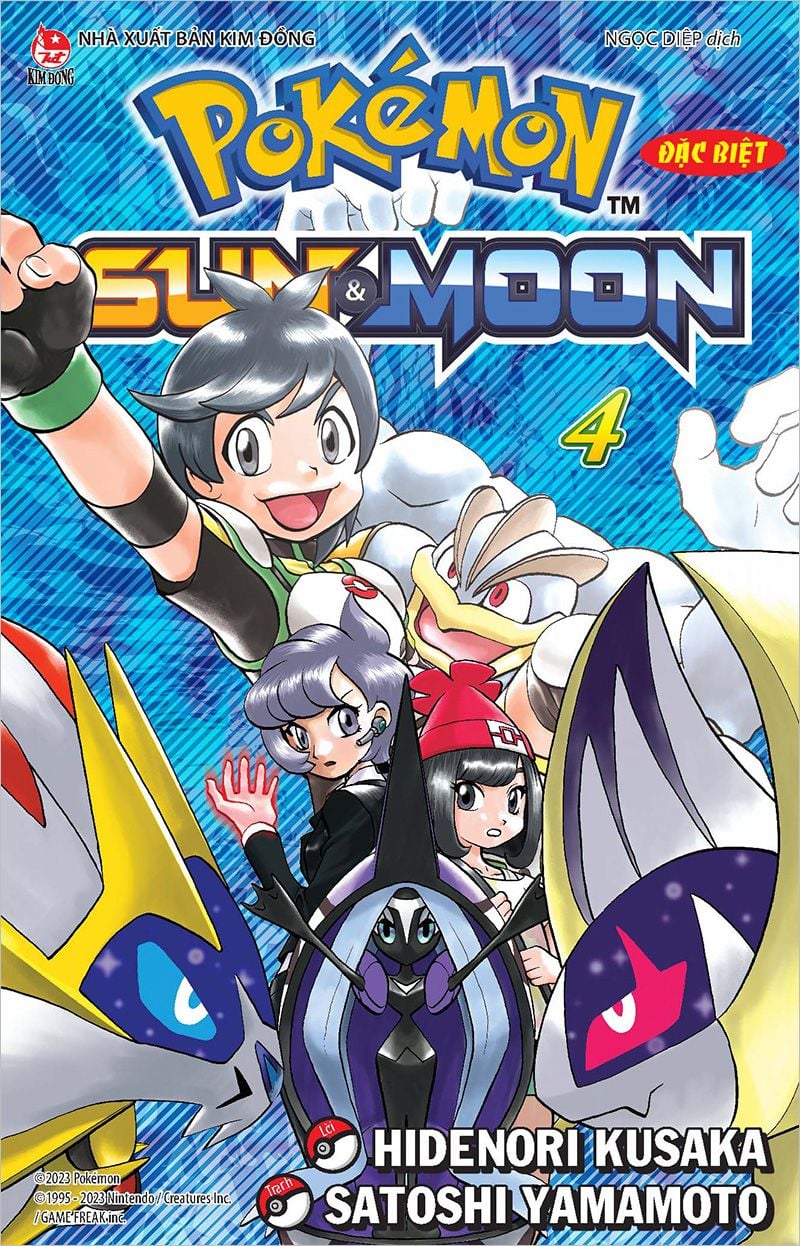 Boxset Pokemon Special Sun And Moon 6 Tập Nhà Xuất Bản Kim Đồng