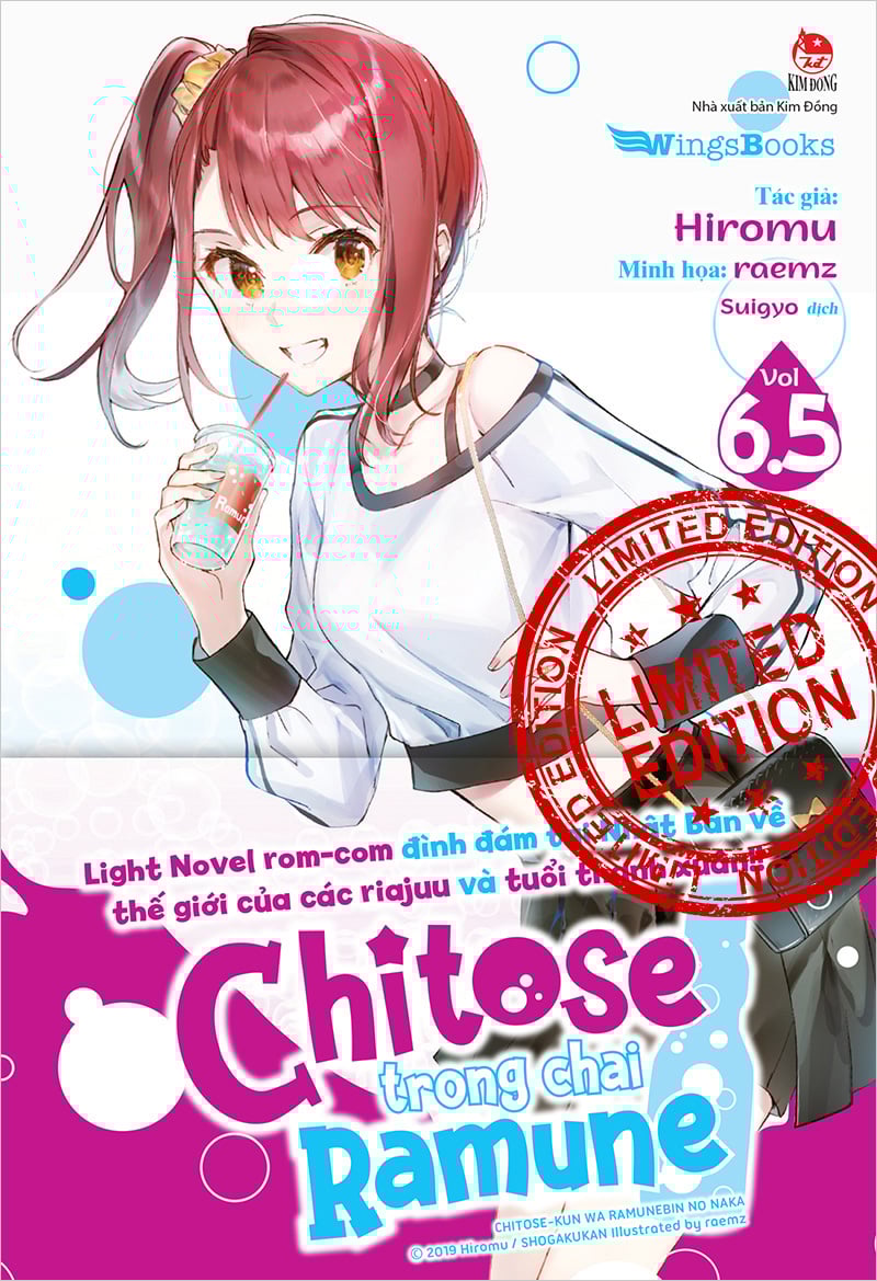 Chitose trong chai Ramune - Tập 6.5 - Bản giới hạn (Tặng 01 Postcard 2 – Nhà xuất bản Kim Đồng