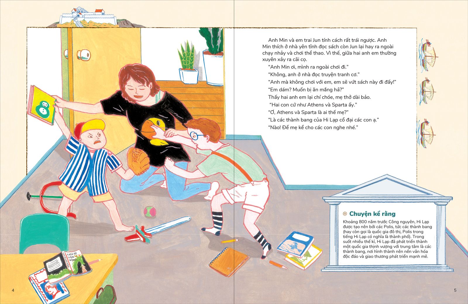 Du hành vào lịch sử thế giới - Athens và Sparta - Kẻ thù truyền kiếp ...