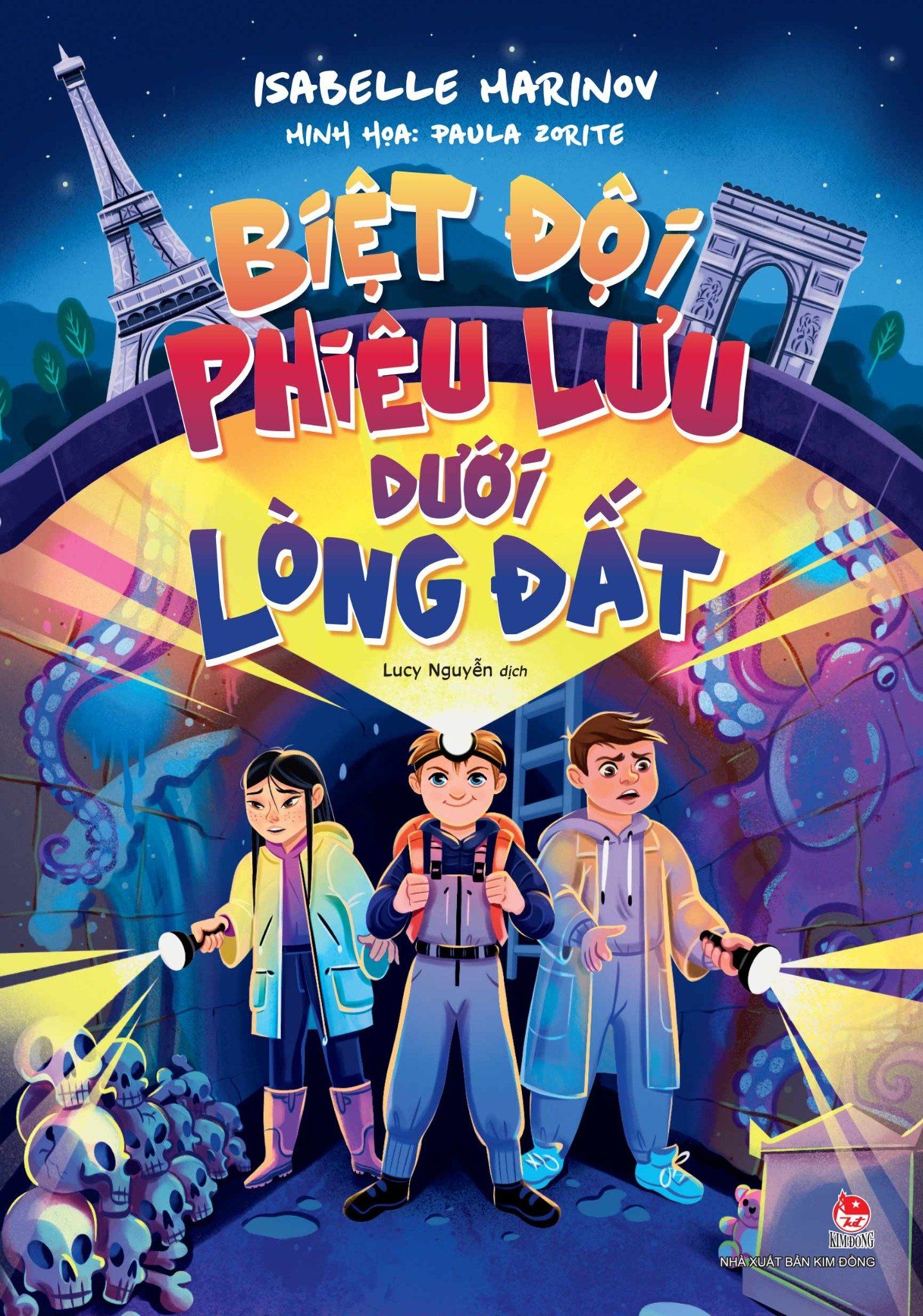 Biệt đội phiêu lưu dưới lòng đất – Nhà xuất bản Kim Đồng