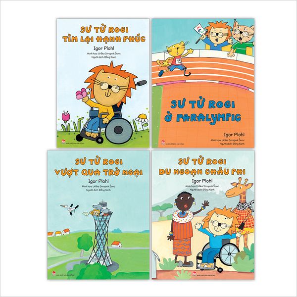 Combo Sư tử Rogi (4 quyển) – Nhà xuất bản Kim Đồng