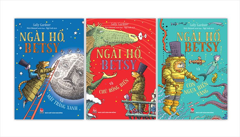 Combo Ngài hổ và Betsy (3 quyển) – Nhà xuất bản Kim Đồng