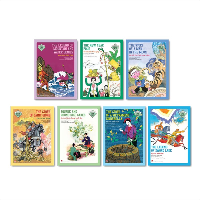 Combo Vietnamese Folklore (7 quyển) – Nhà xuất bản Kim Đồng